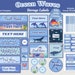 Ocean Theme Classroom Storage Labels, Printable & Editable Teacher ...