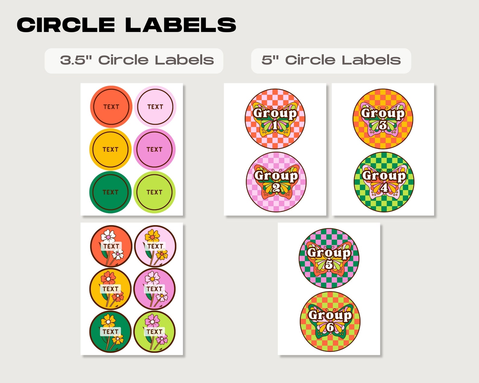 Classroom Storage Labels, Printable & Editable Labels, Classroom ...