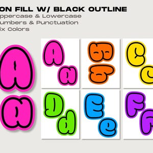 Neon Bulletin Board Bundle, Editable & Printable Neon Bulletin Board ...