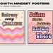 Retro Growth Mindset Posters, Printable Motivational Classroom Posters ...