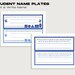 Ocean Theme Student Name Plates, Printable & Editable Classroom Desk ...