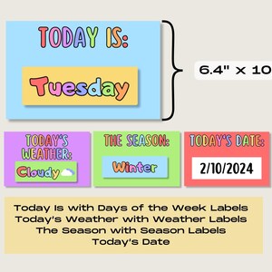 School Theme Calendar Bundle, Printable & Editable Classroom Calendar ...