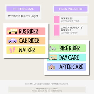 Butterfly Student Dismissal Display Kit, Printable Editable How Do We ...
