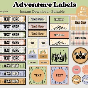 Printable & Editable Classroom Labels, Classroom Organization ...