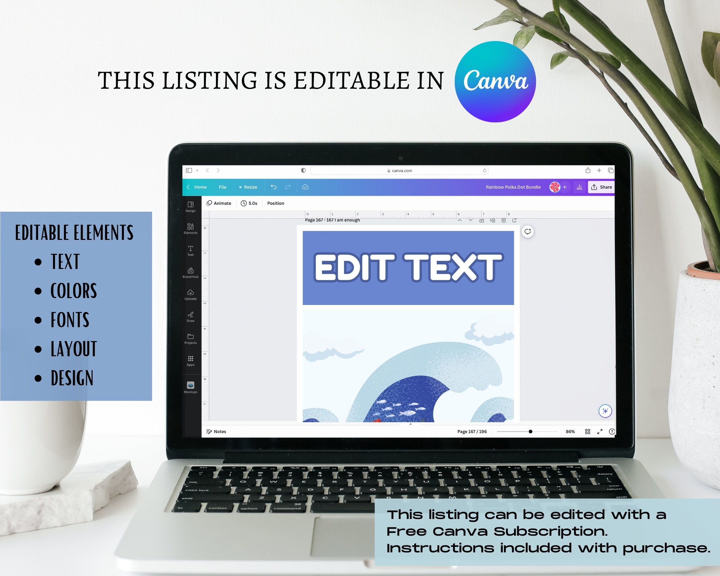 Ocean Theme Binder Covers and Spines, Printable & Editable Teacher ...