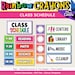 Modern Leopard Classroom Decor, Classroom Schedule, Editable - Etsy Canada