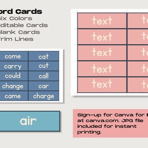 Classroom Word Wall Display, Printable & Editable Classroom Sight Words ...