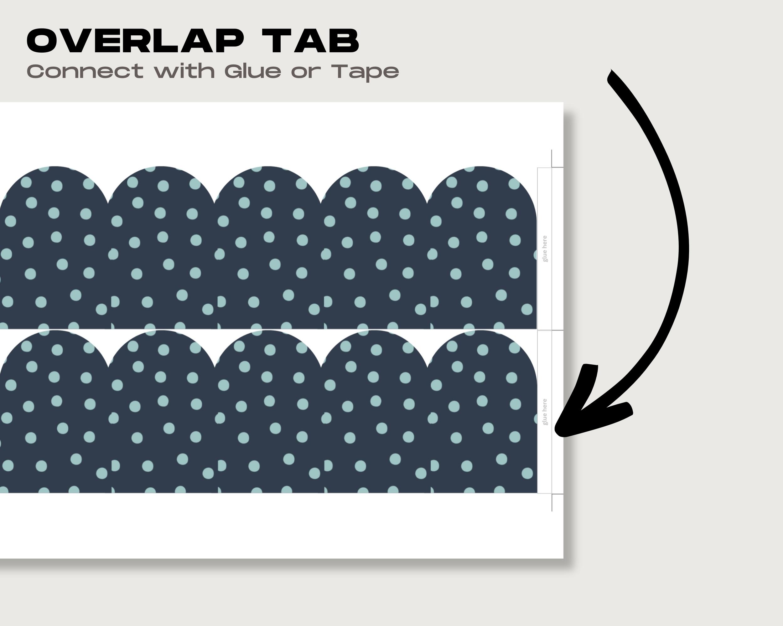 Printable Bulletin Borders, Neutral Bulletin Borders, Boho Classroom ...