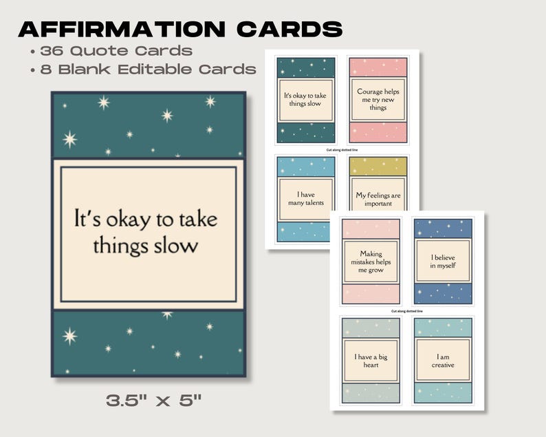 Affirmation Station: Boho Classroom Decor (digital Download) - Etsy