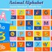 Animal Letters Classroom Decor Bundle, Editable Classroom Decor, Canva ...