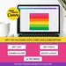 Rainbow Crayon Bulletin Board Borders: Printable Classroom Decor ...