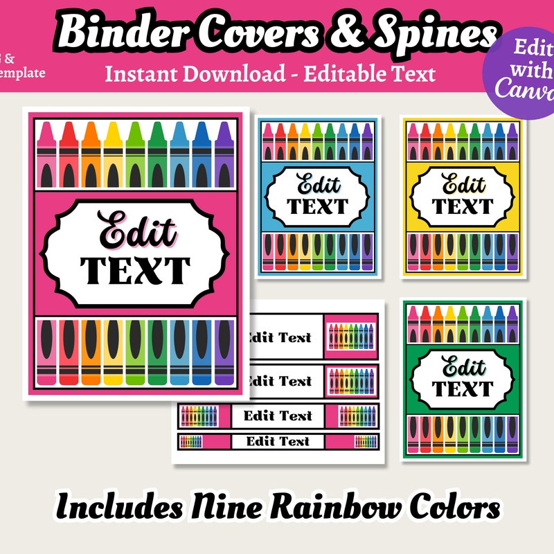 Binder Cover - Etsy
