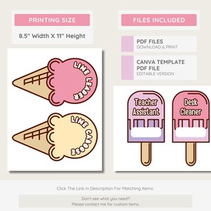 Classroom Jobs Display, Printable & Editable Student Helpers Bulletin ...