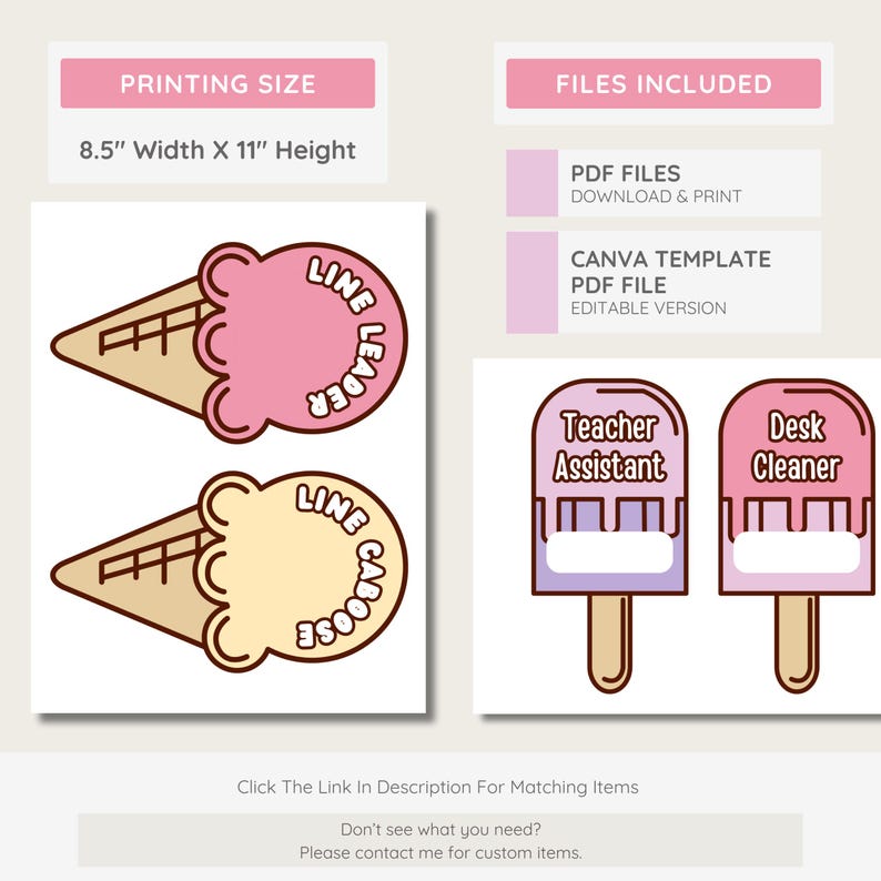 Classroom Jobs Display, Printable & Editable Student Helpers Bulletin ...