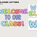 Editable Classroom Welcome Bulletin Board Kit (digital Download) - Etsy