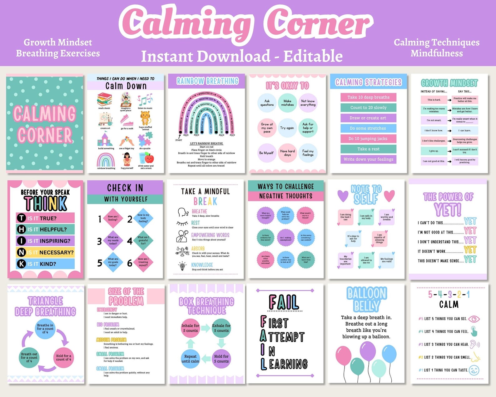 Woodland Animals Classroom Decor Bundle, Editable School Decor, Teacher ...