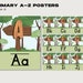 Adventure Alphabet, Printable & Editable A-Z Posters, Camping Animals ...