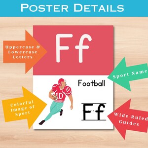 Sports Alphabet Posters, PE Teacher A-Z Posters, Gender Neutral ...