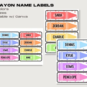 Classroom Bulletin Board Kit Display, Printable Rainbow Crayon Welcome ...