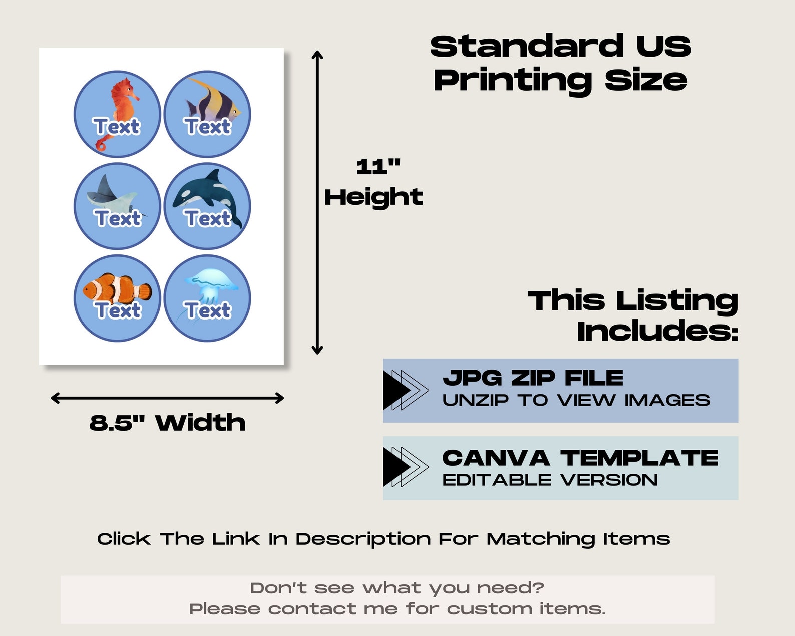 Ocean Theme Welcome Bundle, Printable & Editable Classroom Welcome Sign ...