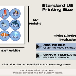 Ocean Theme Welcome Bundle, Printable & Editable Classroom Welcome Sign ...