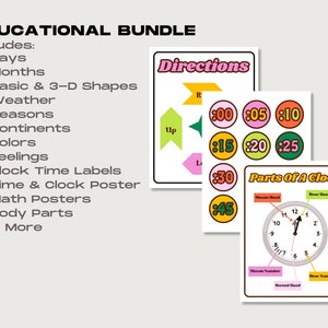 Groovy Educational Posters, Printable & Editable Primary Ed Posters ...