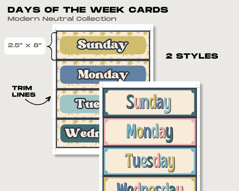 Classroom Flip Calendar, Printable & Editable Classroom Calendar ...