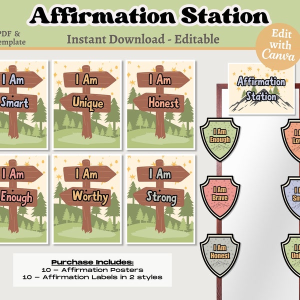 Adventure Classroom Decor Bundle, Printable & Editable Classroom Decor ...