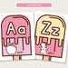 Ice Cream Alphabet Posters: Calming Pastel Classroom Decor (canva ...