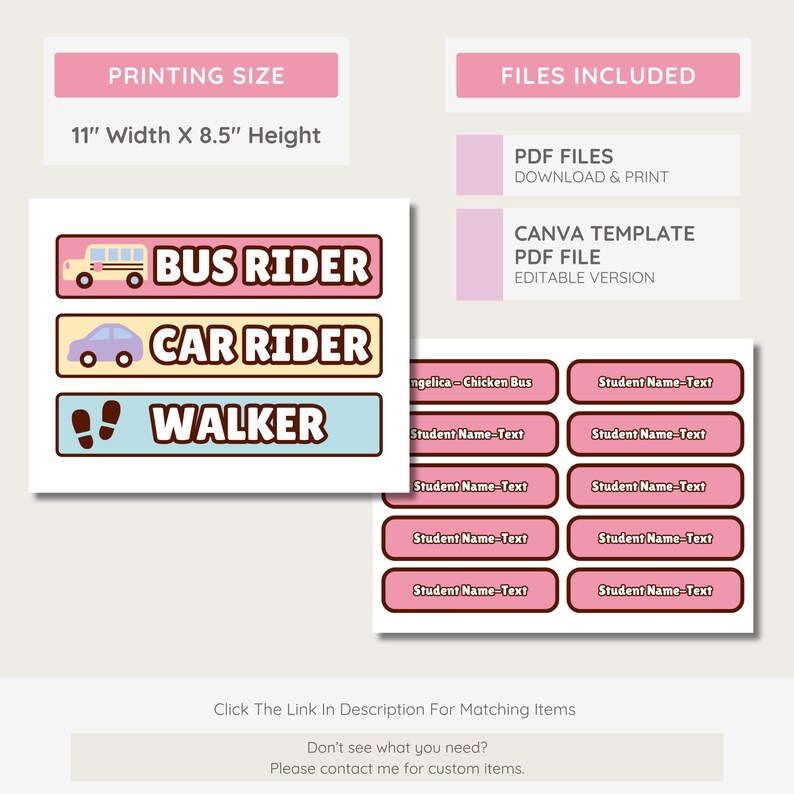 Student Dismissal Display, Printable & Editable Classroom How Do We Get ...