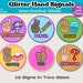 Hand Signal Classroom Signs, Printable & Editable Hand Signal Posters ...