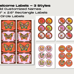 Groovy Garden Welcome Display, Printable & Editable Classroom Welcome ...