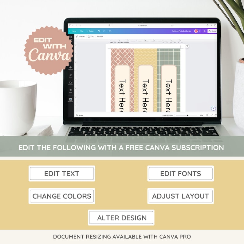 Boho Daisy Classroom Storage Labels: Editable Teacher Template (PDF ...