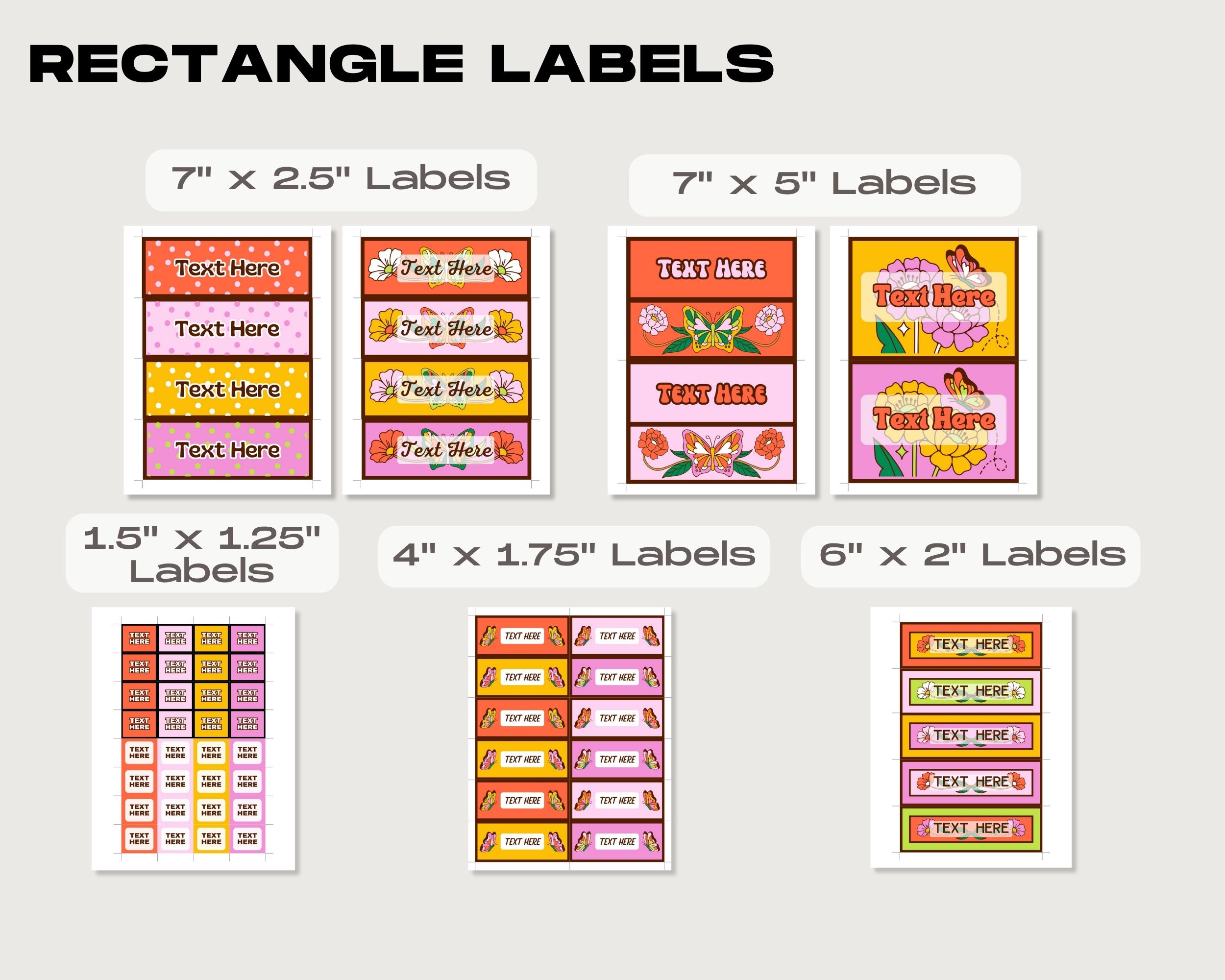 Classroom Storage Labels, Printable & Editable Labels, Classroom ...