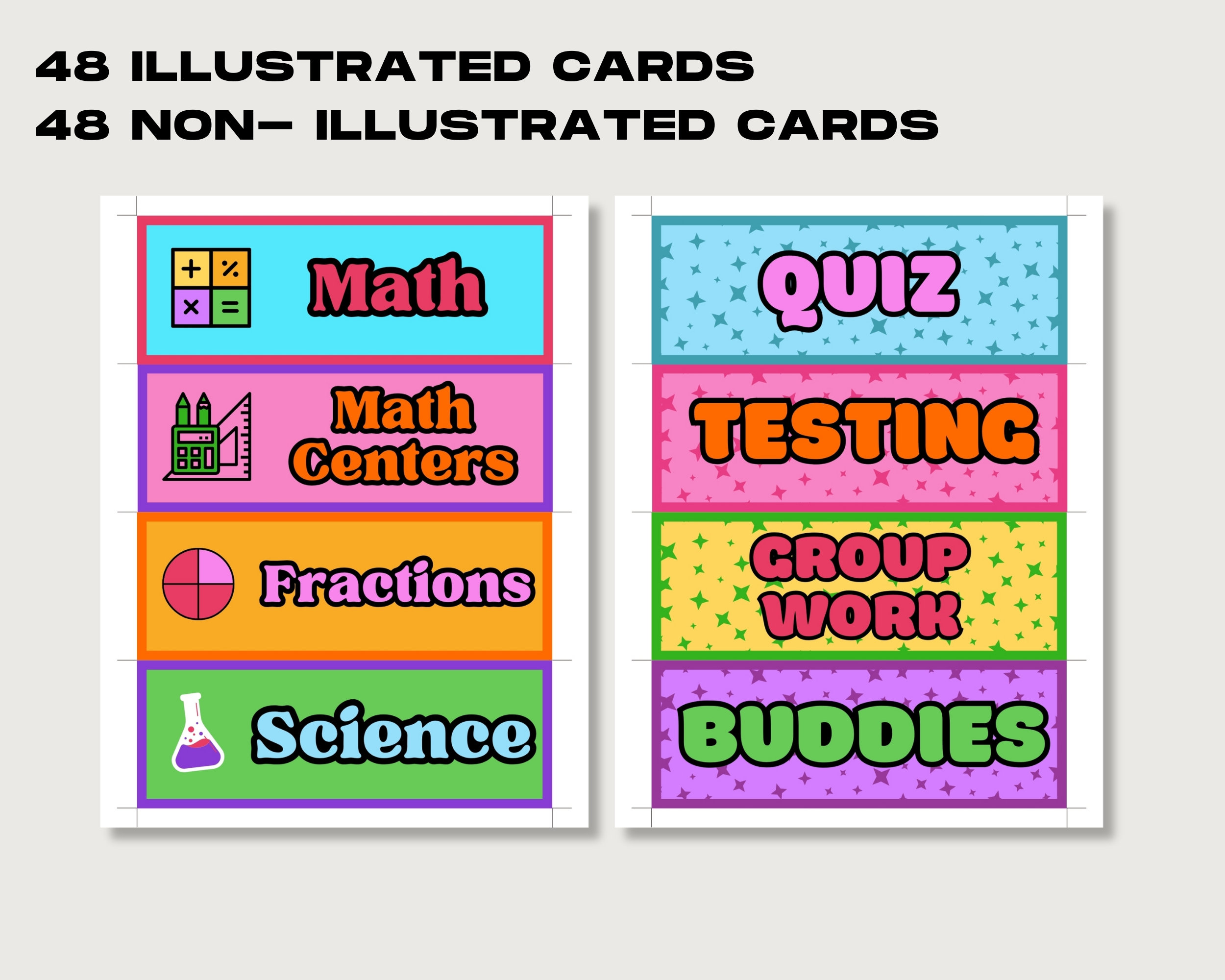 Classroom Schedule Display, Printable & Editable Class Schedule ...