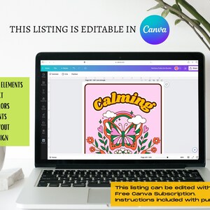 Groovy Calming Corner Posters, Printable & Editable Posters, Breathing ...