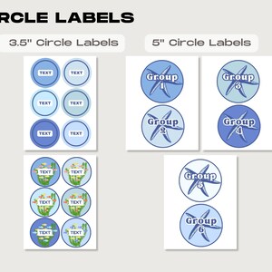 Ocean Theme Classroom Storage Labels, Printable & Editable Teacher ...