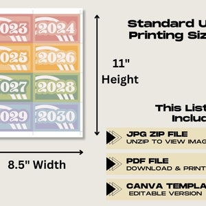Classroom Flip Calendar Display, Editable Canva Template, Modern Boho ...