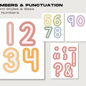 Primary Boho Rainbow A-Z Bulletin Board Letters, Classroom Decor ...