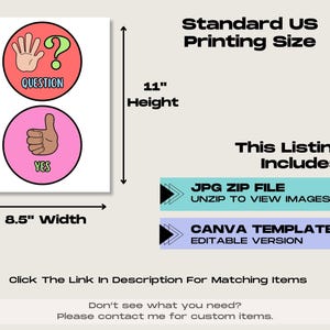 Classroom Hand Signals, Printable & Editable Hand Signal Posters ...