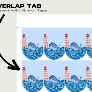 Ocean Theme Bulletin Borders: Editable Classroom Decor (canva Template ...