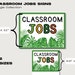 Jungle Classroom Jobs Display: Editable Printable (canva Template) - Etsy