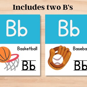 Sports Alphabet Posters, PE Teacher A-Z Posters, Gender Neutral ...