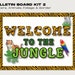 Jungle Bulletin Board Kit, Back to School Bulletin Board, Jungle ...