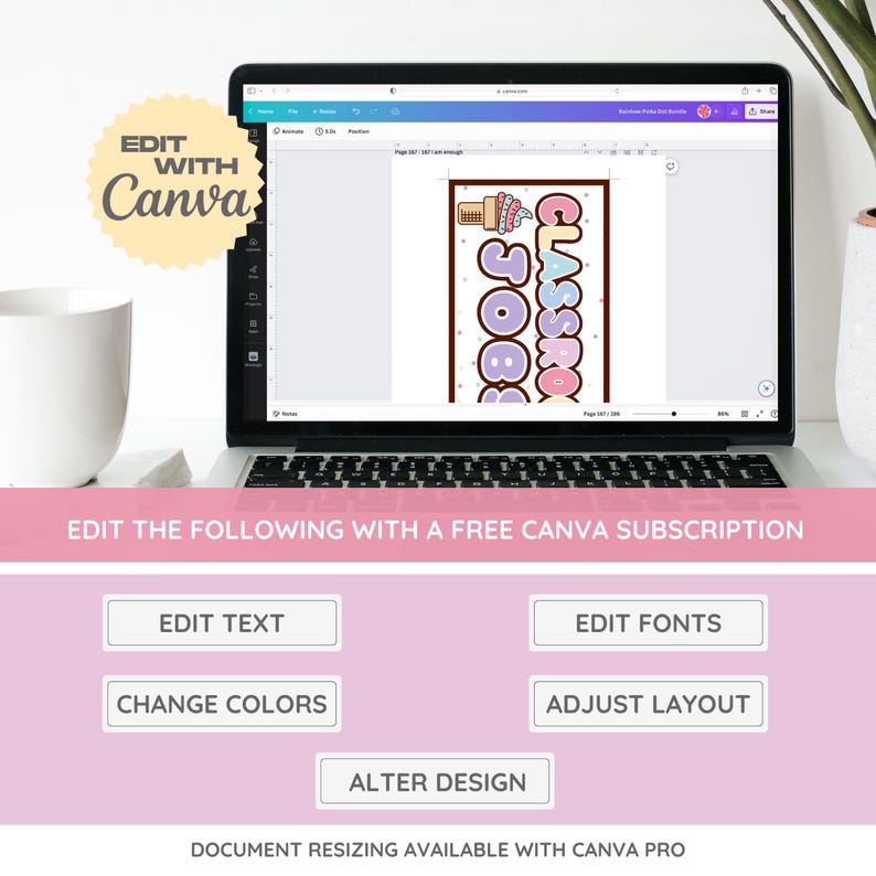 Classroom Jobs Display, Printable & Editable Student Helpers Bulletin ...