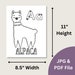 Animal Alphabet A-Z Coloring Pages, Pre-k Alphabet Coloring Pages ...