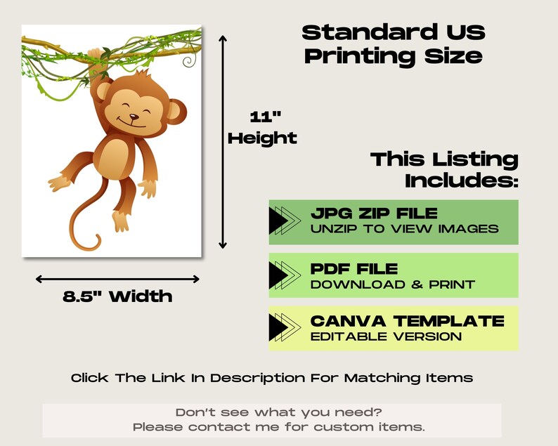 Jungle Bulletin Board Kit, Back to School Bulletin Board, Jungle ...