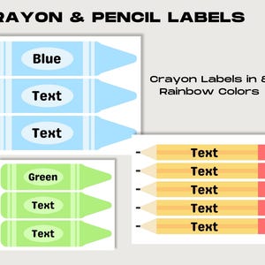 Rainbow Storage Labels Template, Printable Editable Classroom Labels ...