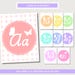Pastel Butterfly Alphabet Posters: Cursive ABC Printable (canva ...