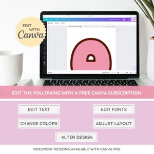 Pastel Bulletin Board Letters, Printable & Editable Display Letters ...